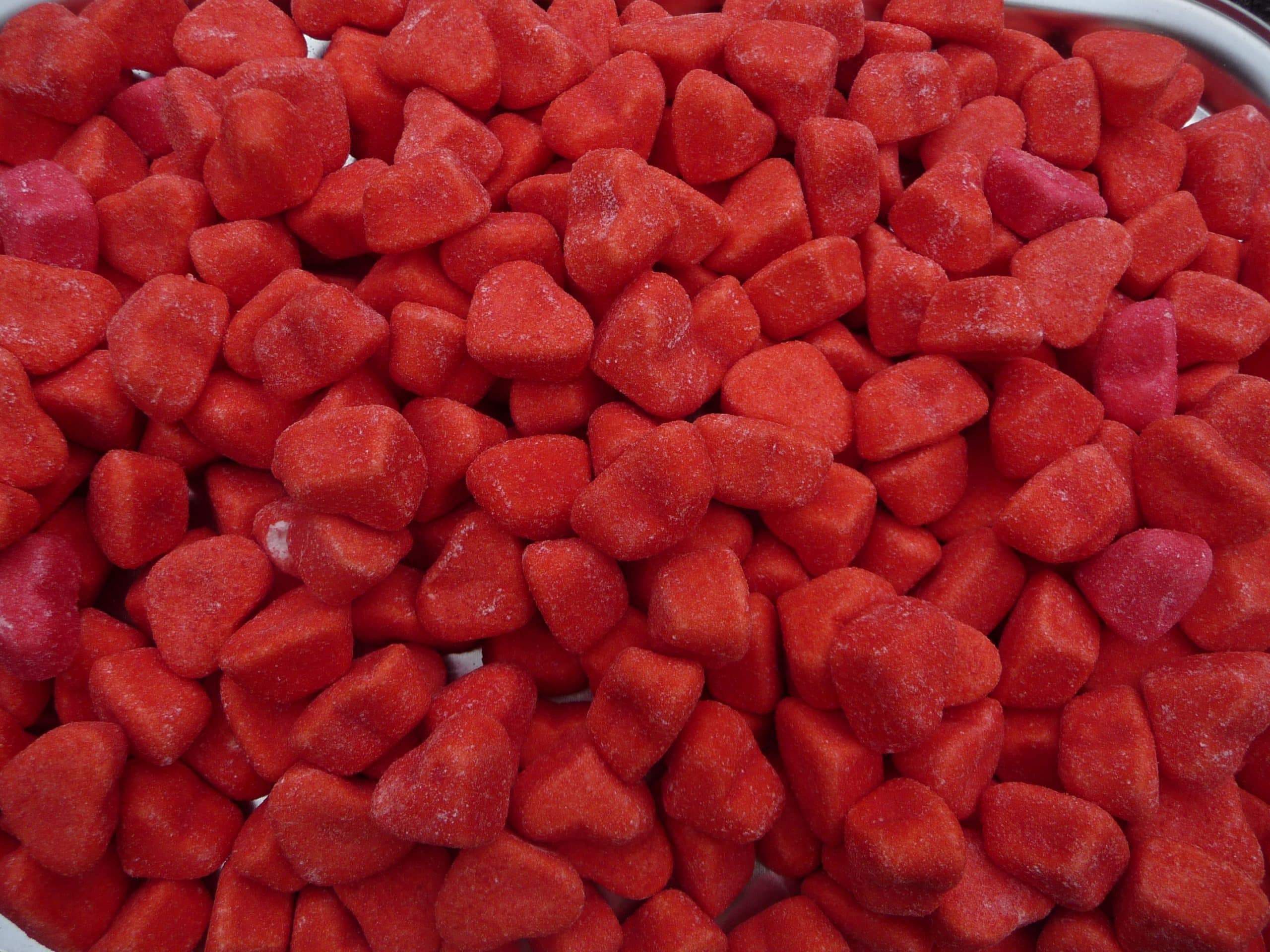 Bonbons vrac Tagada coeur rouge Haribo Espagne - Boule de gomme