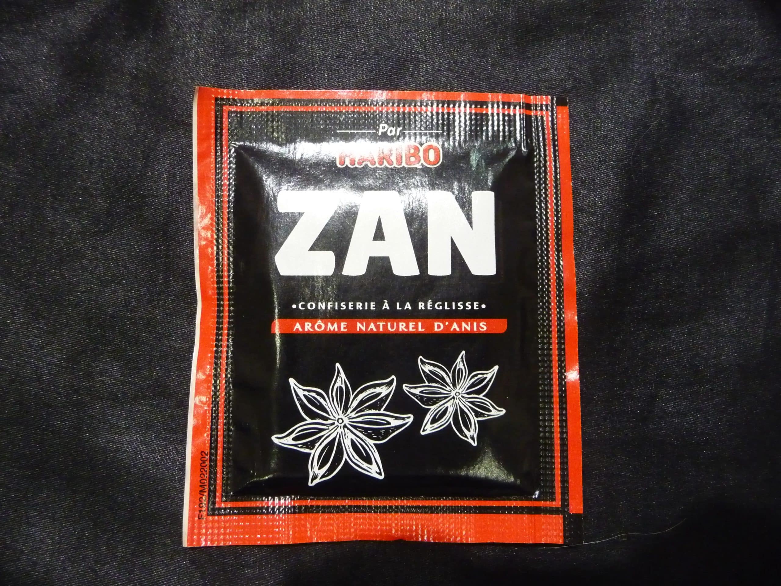 Plaquette Zan Haribo Anis - Boule de gomme
